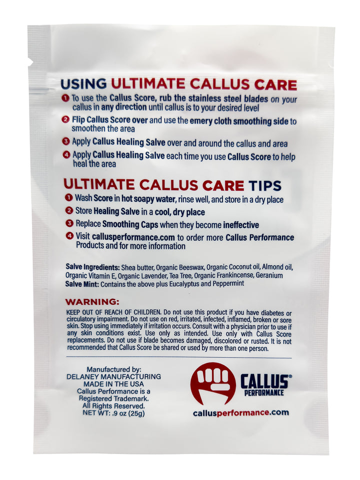Callus Performance | Best Precision Callus Remover For Athlete Hands